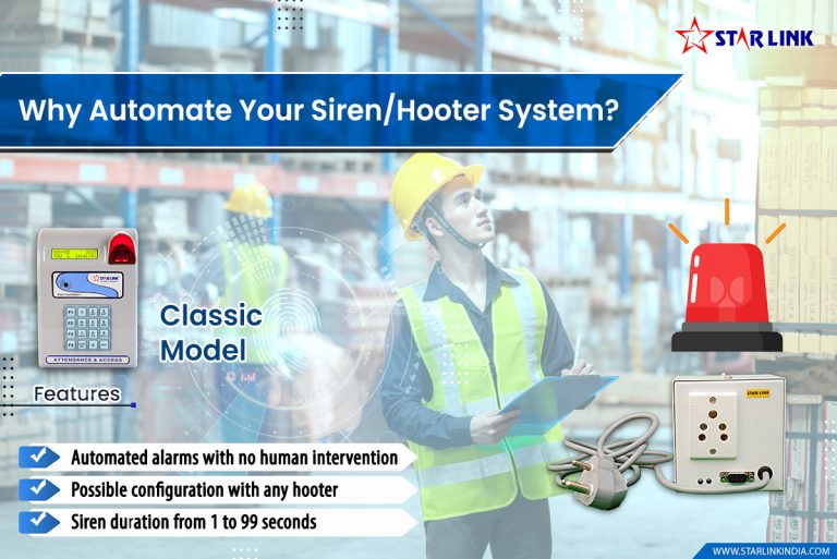 Why Automate Your Siren/Hooter System? - StarLink India